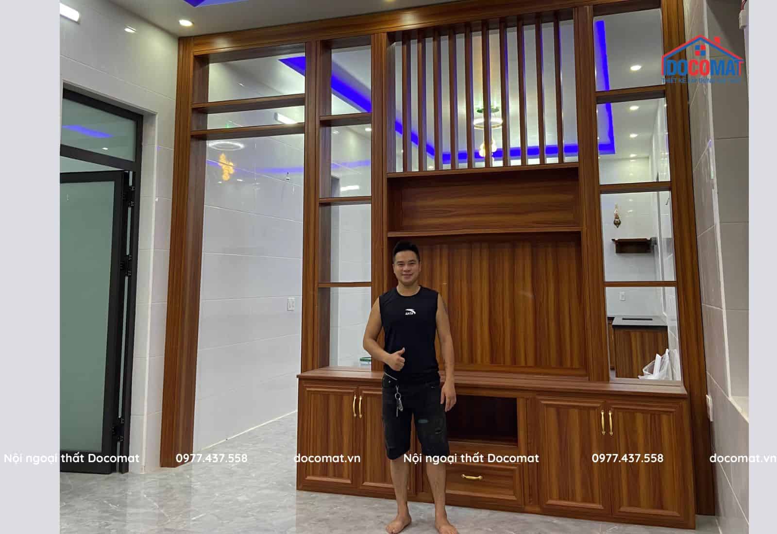 100+ Mẫu vách ngăn phòng khách đẹp - Nội Thất Docomat